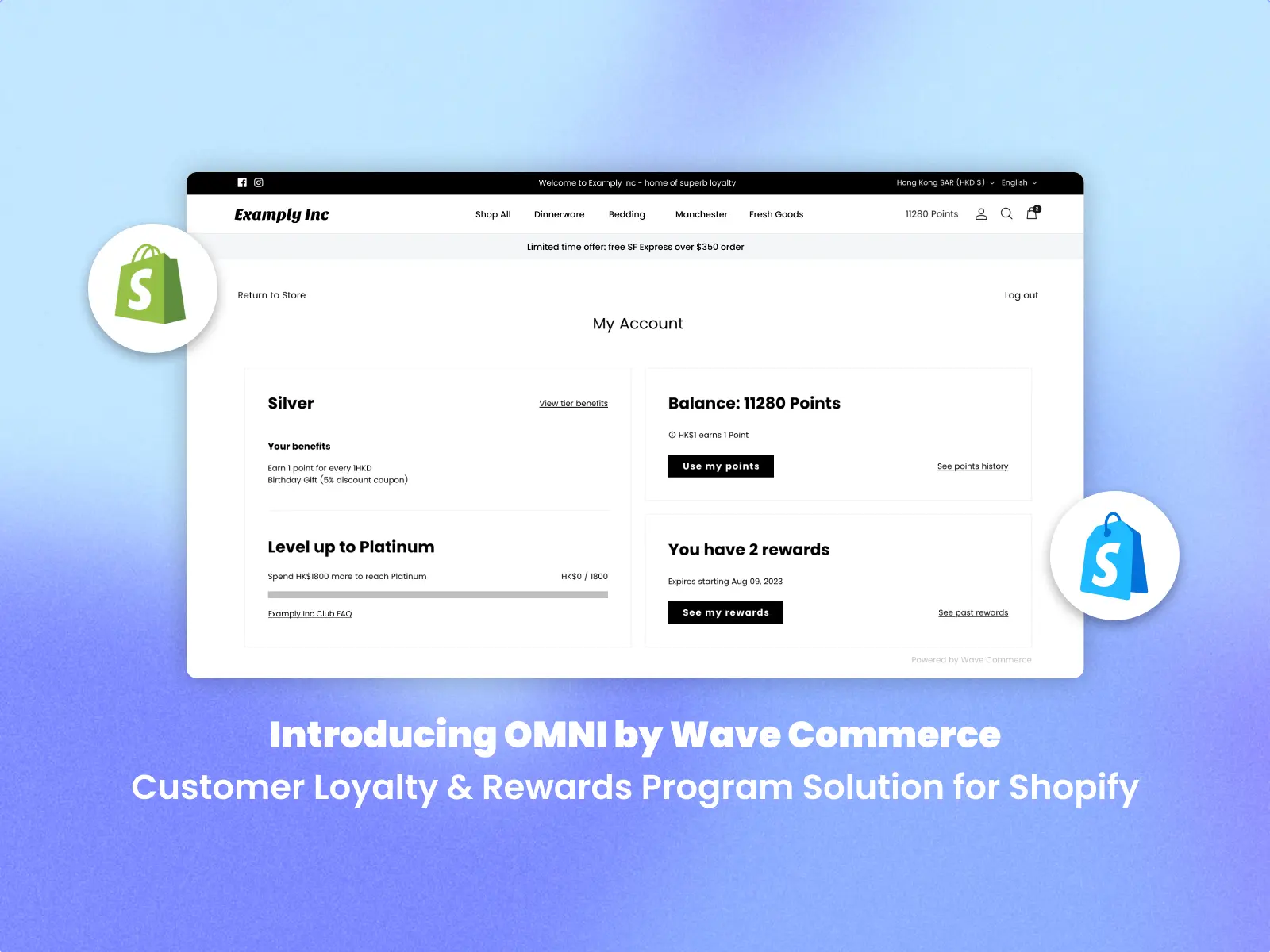 OMNI by Wave Commerce: a Powerful Online and Offline Loyalty and Rewards Solution for Shopify ...